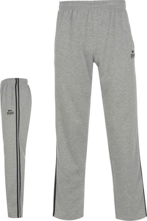 Lonsdale 2 Stripe tepláky Mens, šedé - Zbozi.cz