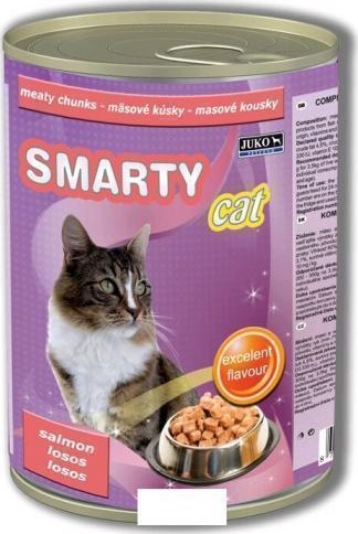 SMARTY Pets Cat Chunks losos 410 g od 22 Kč - Zbozi.cz