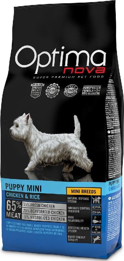 Optima Nova Dog Puppy Mini, 2 kg od 322 Kč - Zbozi.cz