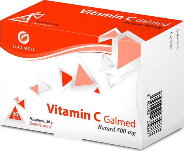 Galmed Vitamin C Retard 500 mg 30 tbl. od 86 Kč - Zbozi.cz