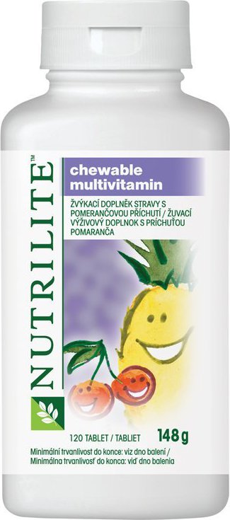 Nutrilite Chewable Multivitamin 120 tbl. - Zbozi.cz