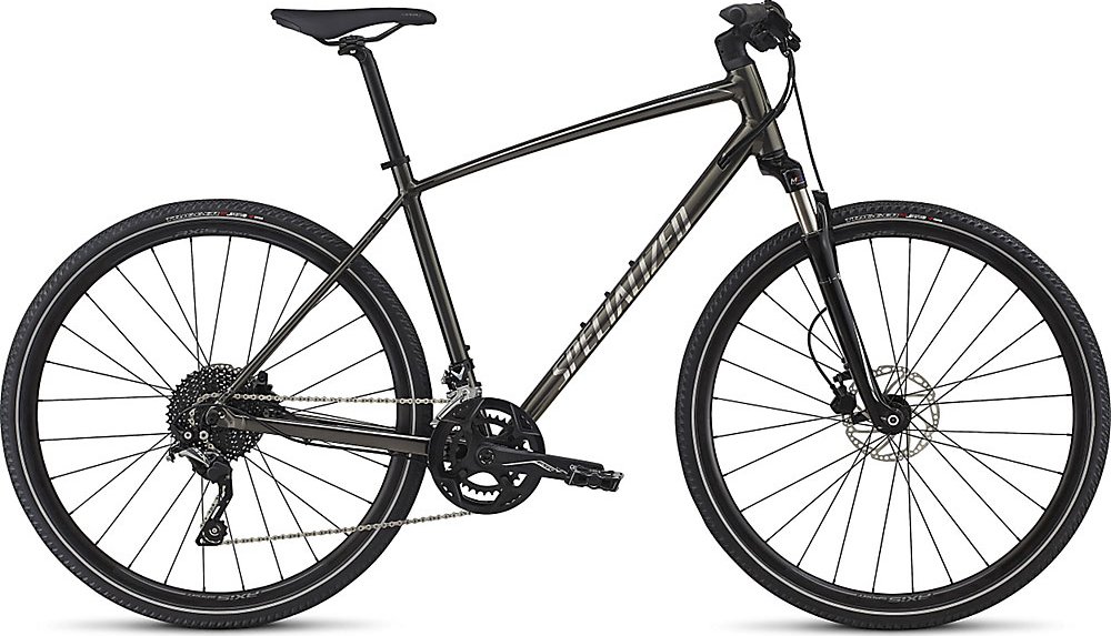 Specialized Crosstrail Elite 2018 Gloss Chrome/Charcoal - Zbozi.cz