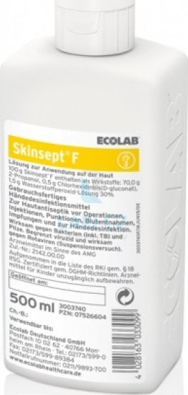 Ecolab Skinsept F 500 ml od 177 Kč - Zbozi.cz