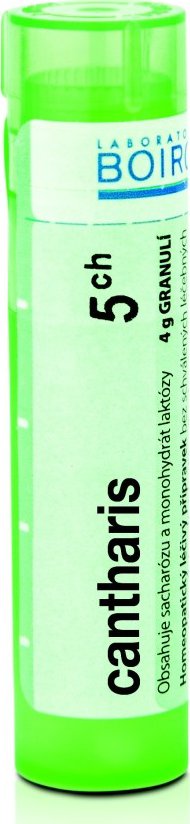 Boiron Cantharis 5CH 4 g od 96 Kč - Zbozi.cz