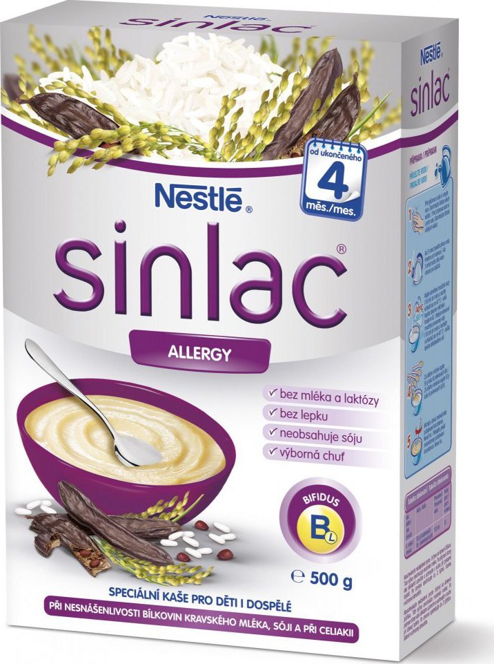 Nestlé Sinlac 500 g od 217 Kč - Zbozi.cz