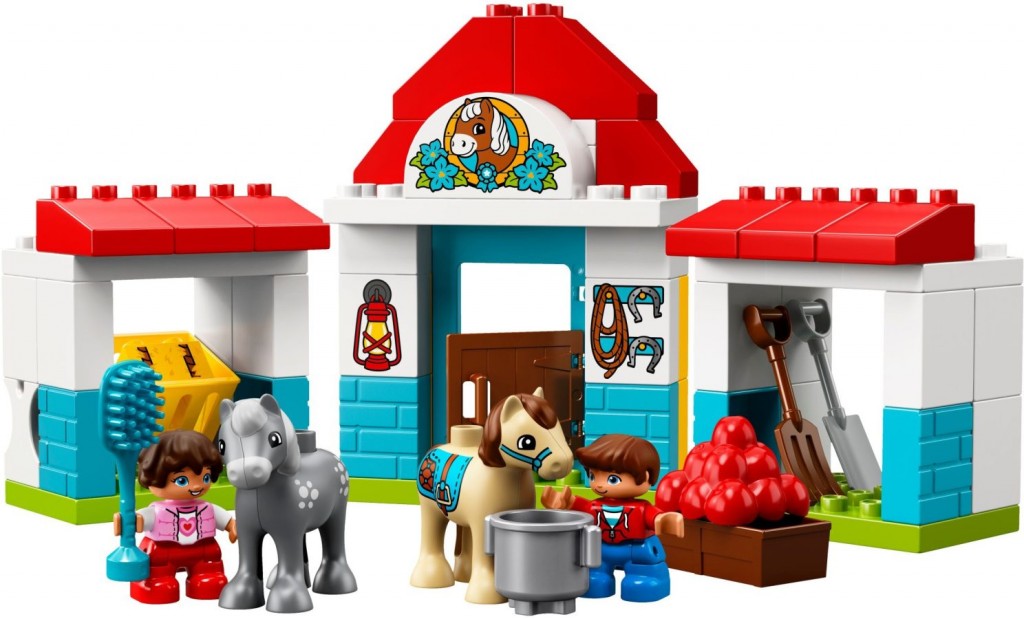 Foto Stavebnice LEGO LEGO Duplo 10868 Stáje pro poníka - Zbozi.cz