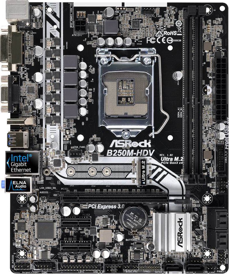 Asrock B250M-HDV - Zbozi.cz