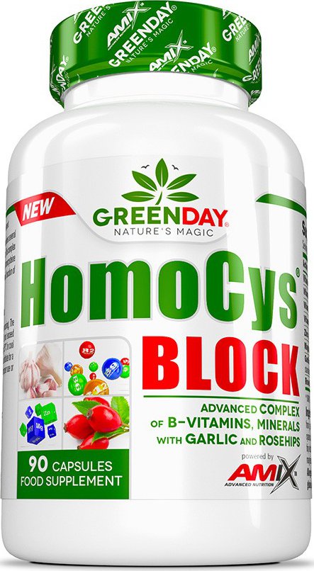 Amix GreenDay HomoCys Block 90 cps. od 207 Kč - Zbozi.cz