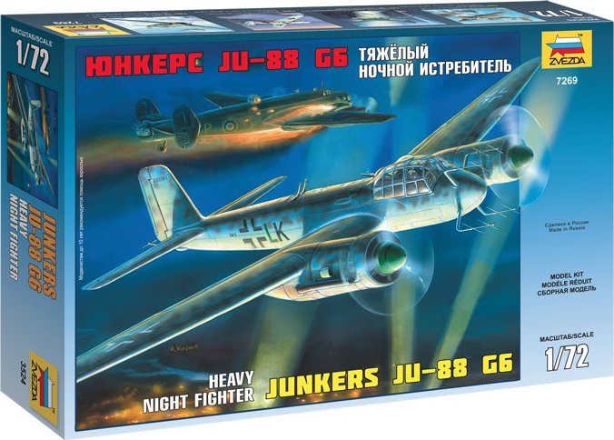 Recenze Zvezda Junkers JU-88 G6 1:72 - Zbozi.cz