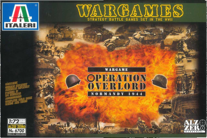 Italeri Wargames Alzo Zero Oper.overlord 1:72 - Zbozi.cz
