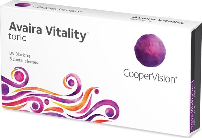 CooperVision Avaira Vitality Toric 6 čoček od 555 Kč - Zbozi.cz