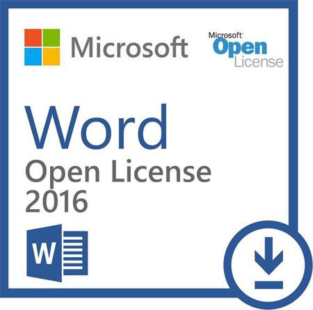 Microsoft Word 2016 Open License - Zbozi.cz