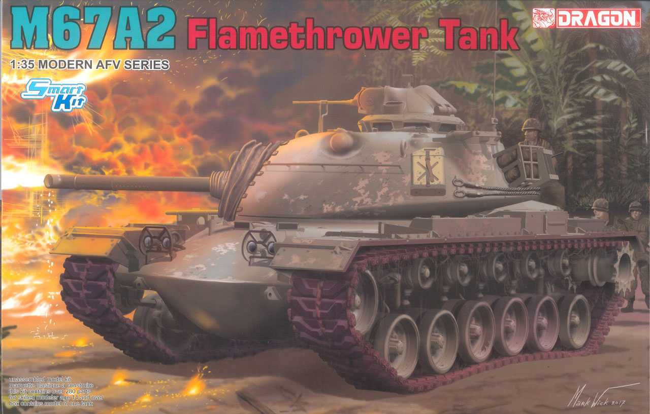 Dragon M67A2 Flamethrower Tank 1:35 - Zbozi.cz