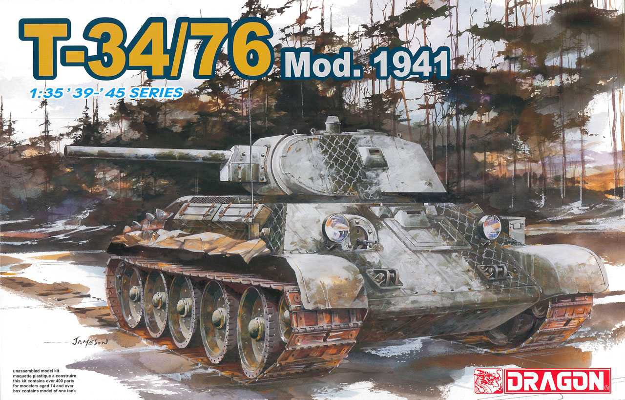 Dragon T-34/76 Mod.1941 1:35 - Zbozi.cz
