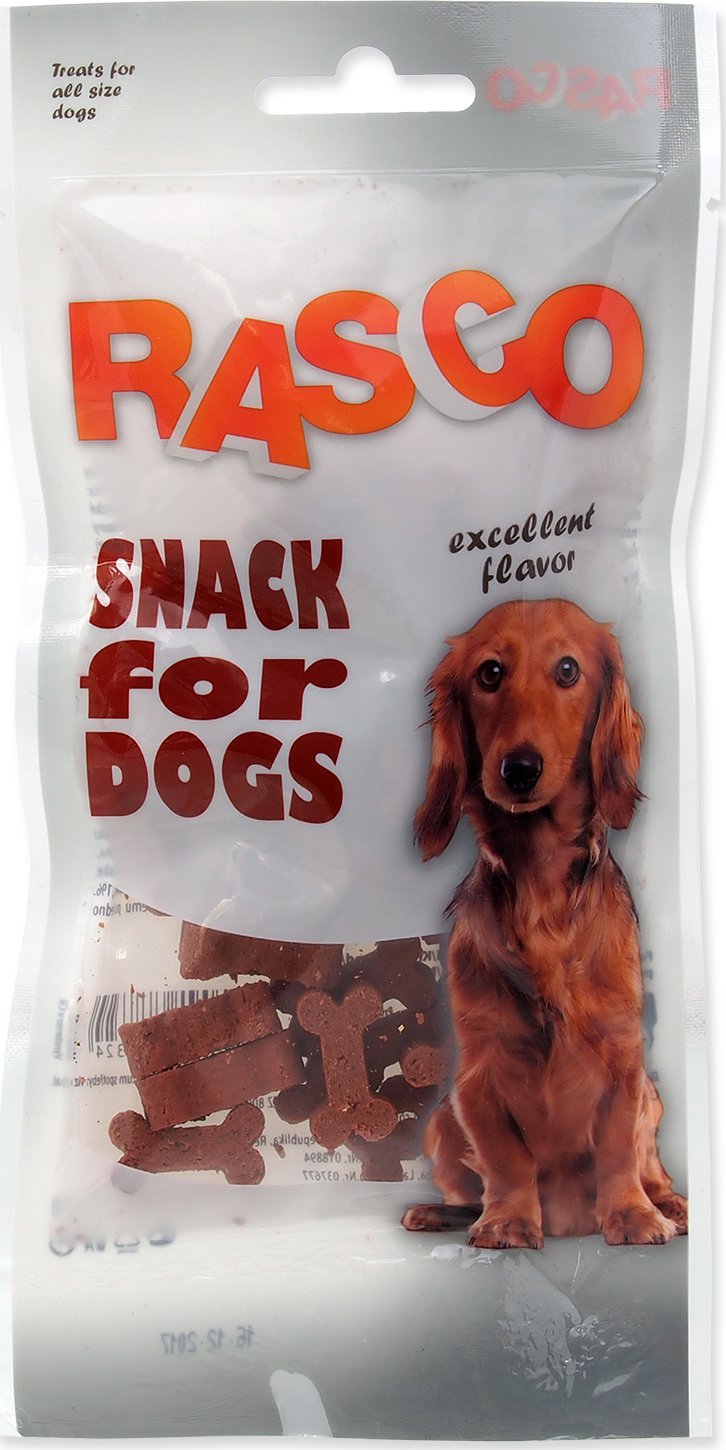 Rasco Dog Kostičky šunkové 50 g od 18 Kč - Zbozi.cz