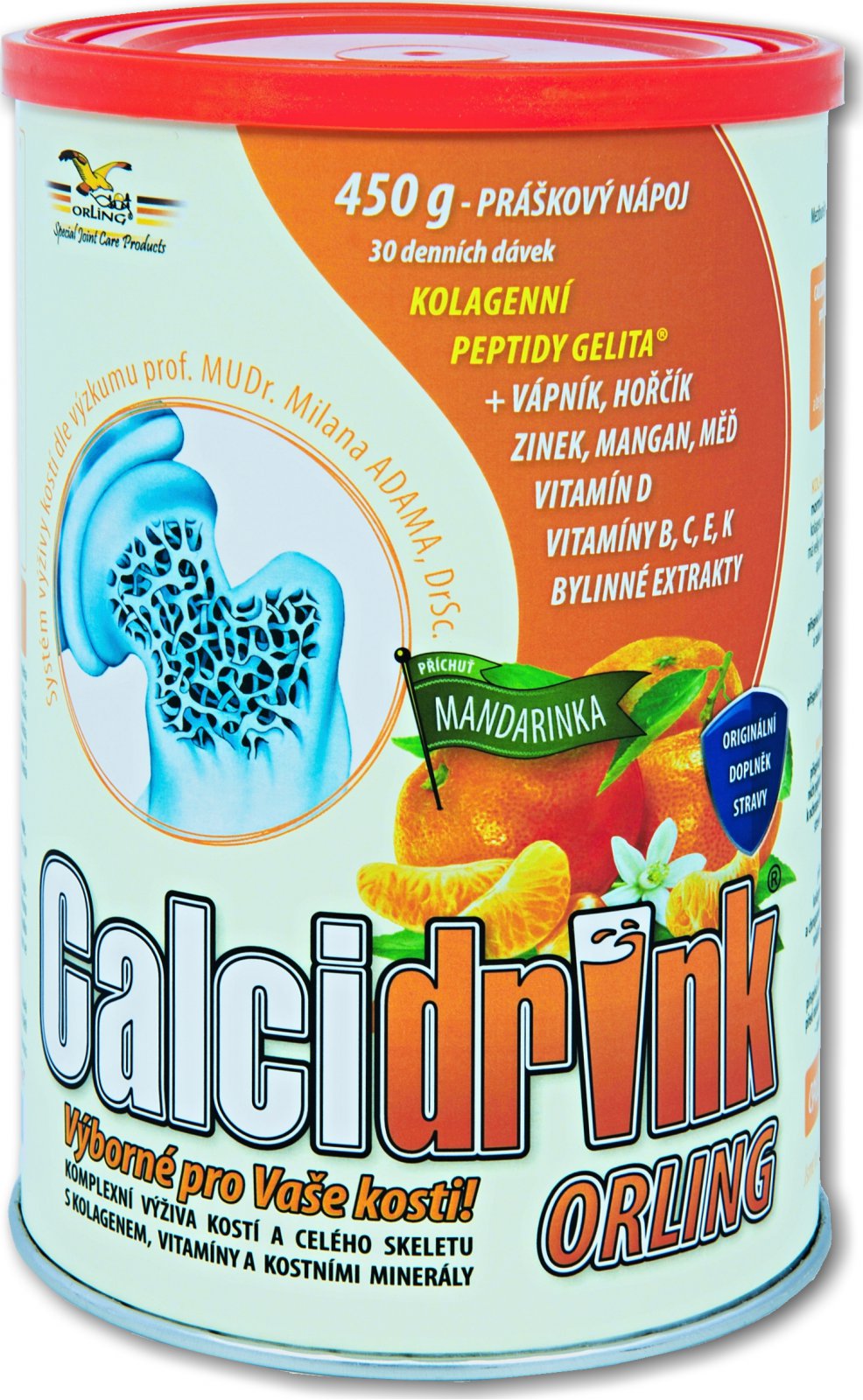 Orling Calcidrink mandarinka 450 g od 662 Kč - Zbozi.cz