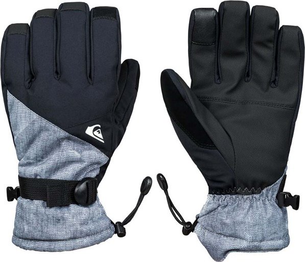 Quiksilver Mission Glove Simple texture Grey - Zbozi.cz