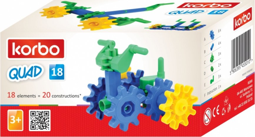 Korbo Quad 18 od 86 Kč - Zbozi.cz