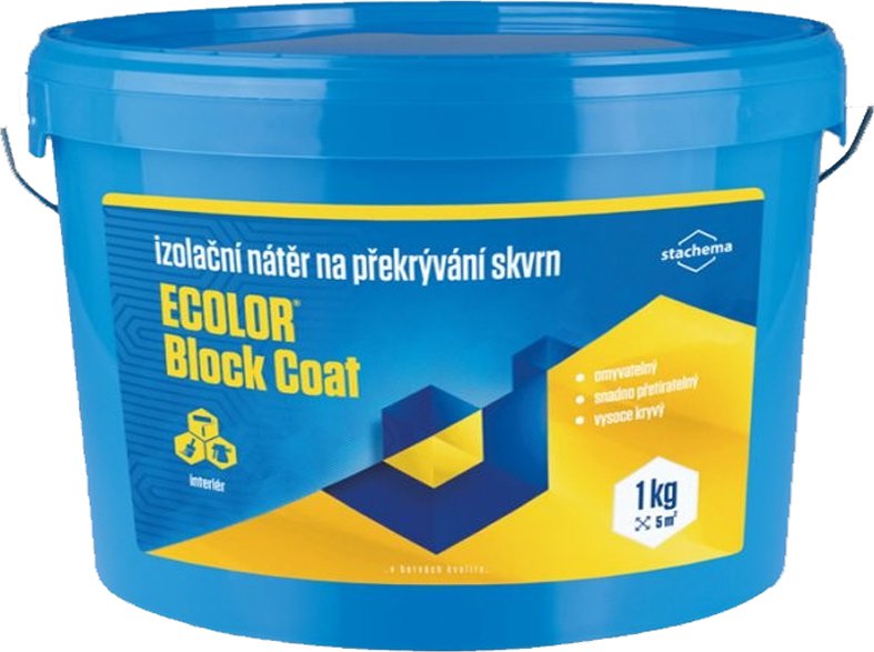 Stachema Ecolor Block Coat 7 kg bílá od 796 Kč - Zbozi.cz