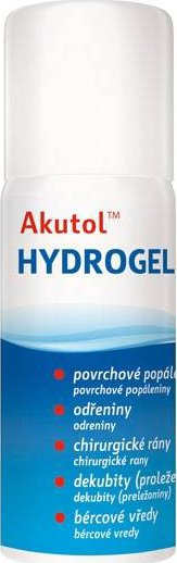Akutol Hydrogel spray 75 g od 338 Kč - Zbozi.cz