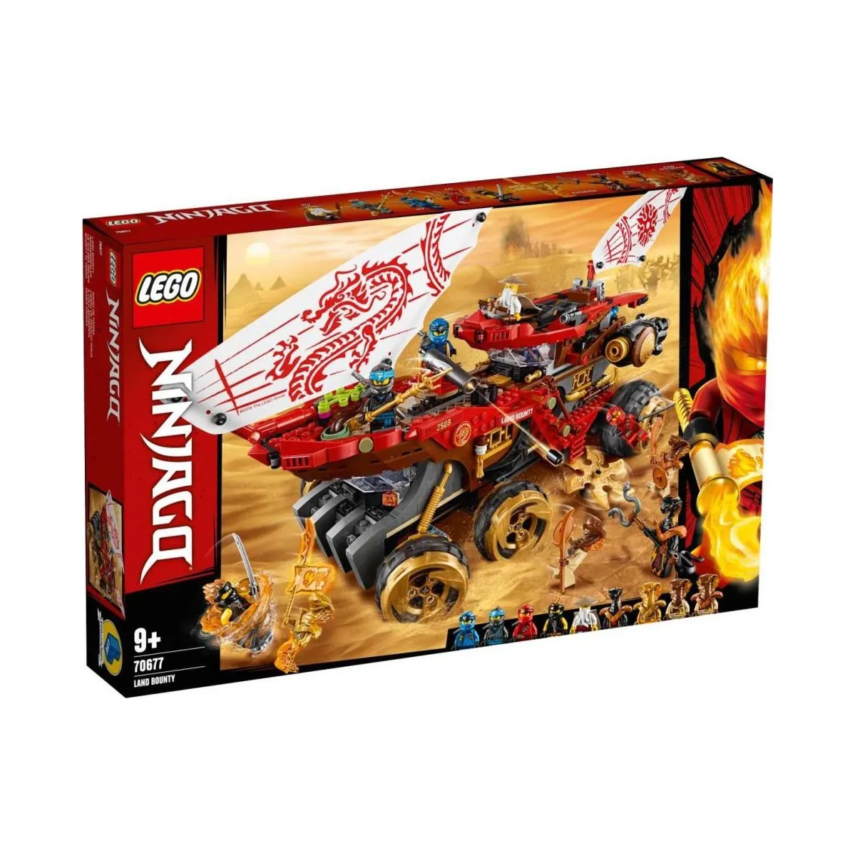 Foto Stavebnice LEGO LEGO Ninjago 70677 Pozemní Odměna osudu - Zbozi.cz