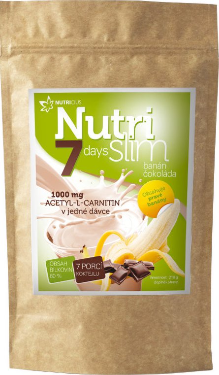 Nutricius NutriSlim 210 g banán/čokoláda od 132 Kč - Zbozi.cz