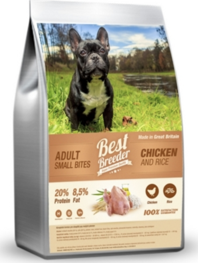 Best Breeder Adult Small Breed Chicken/Rice 6 kg od 780 Kč - Zbozi.cz