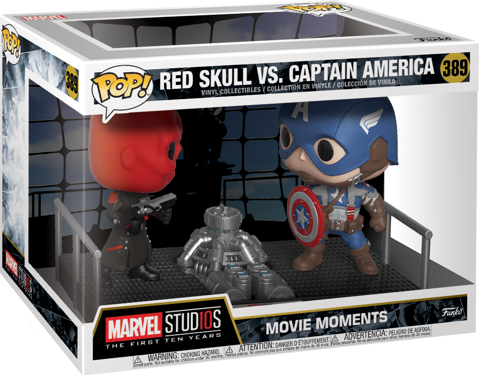 Funko POP Red Skull vs Captain America - Zbozi.cz