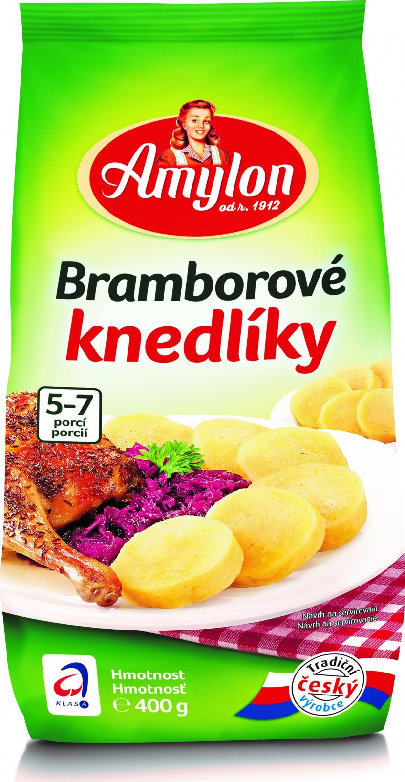 Recenze Amylon Bramborové knedlíky 400 g - Zbozi.cz