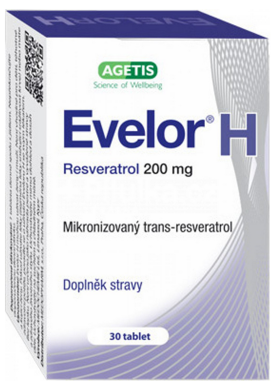 Agetis Evelor H Resveratrol 30 tbl. od 418 Kč - Zbozi.cz