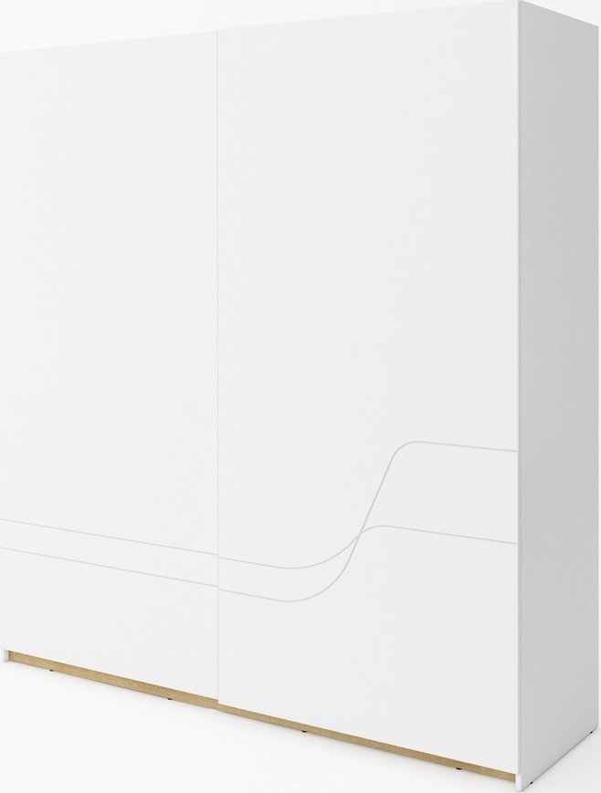 Casarredo Wave 200 x 216 x 60 bílá/dub riviera - Zbozi.cz