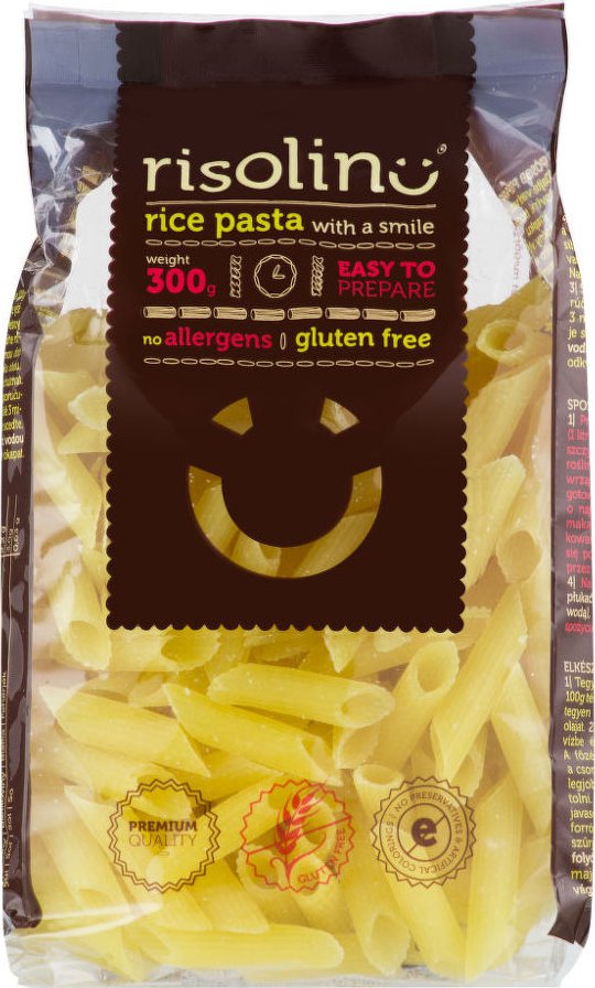 Risolino Penne rýžové bezlepkové 300 g od 44 Kč - Zbozi.cz