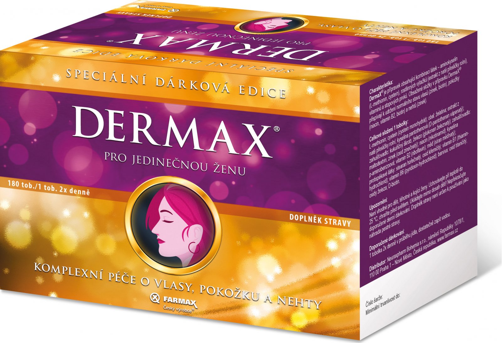 Farmax DermaX dárkové balení 180 tob. - Zbozi.cz