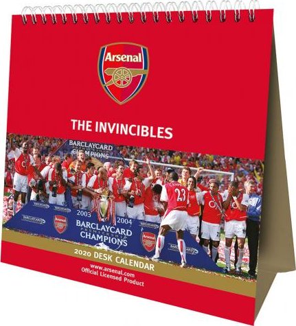 Arsenal FC Desk Easel Calendar 2020 - Zbozi.cz