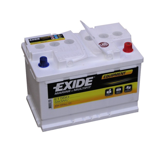 Exide Equipment ET550 12V 80Ah od 2 849 Kč - Zbozi.cz