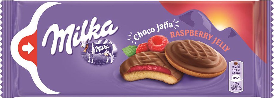 Milka Choco Jaffa malinové 147 g od 50 Kč - Zbozi.cz