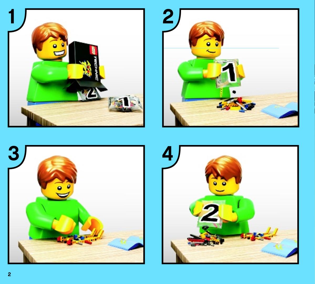 Návod na stavbu 1 LEGO Technic 42023 Stavbaři - Zbozi.cz Návod na stavbu 1 LEGO Technic 42023 Stavbaři - Zbozi.cz