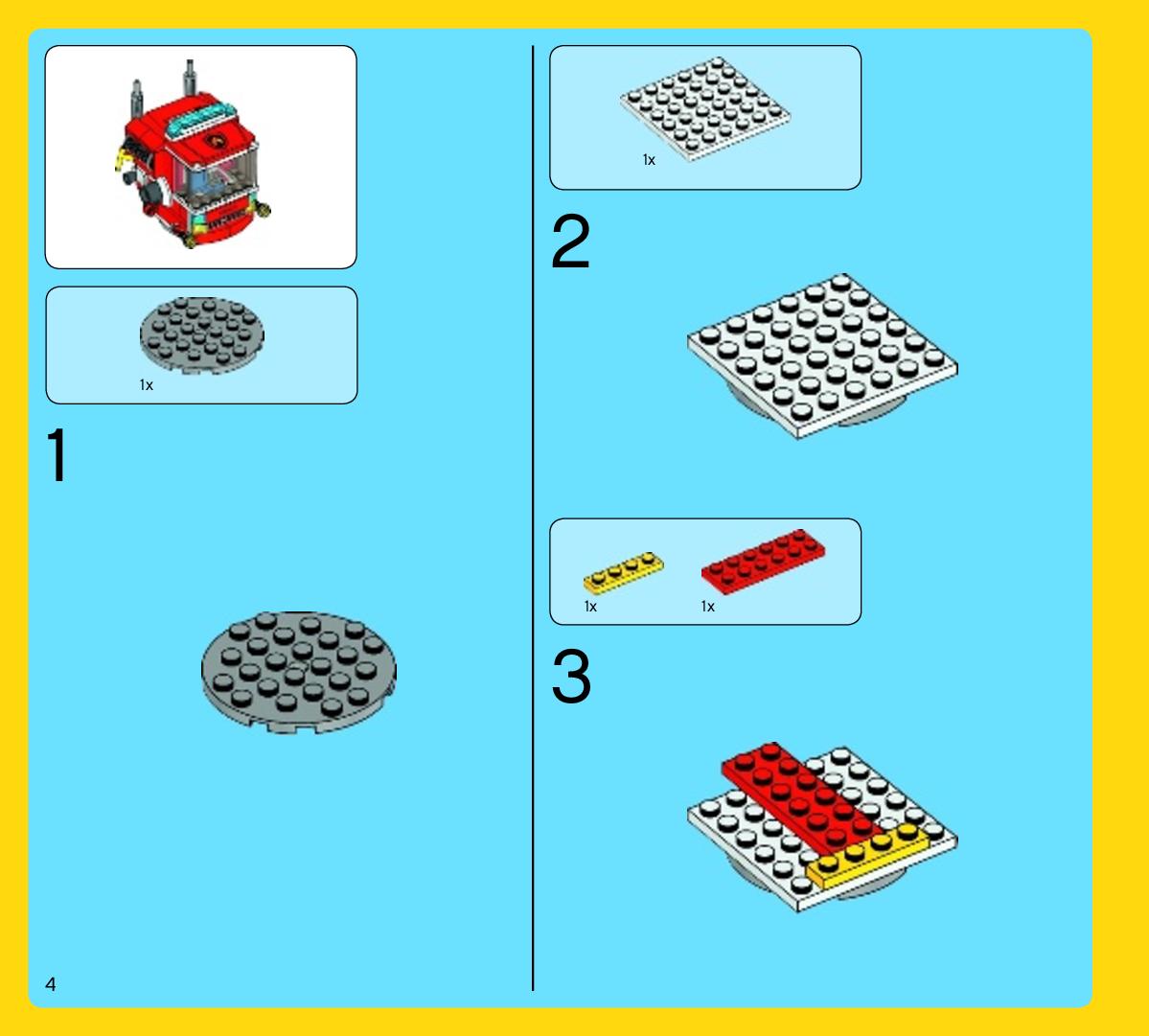 Návod na stavbu - první část LEGO Movie 70813 Záchranné posily - Zbozi.cz