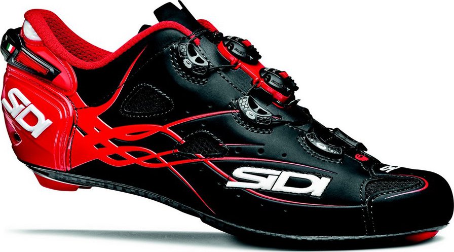 SIDI Shot Carbon 2019 Matt Black/Red 43,5 - Zbozi.cz