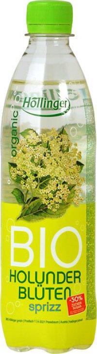 Hollinger Bio Limonáda z květu černého bezu 500 ml od 38 Kč - Zbozi.cz