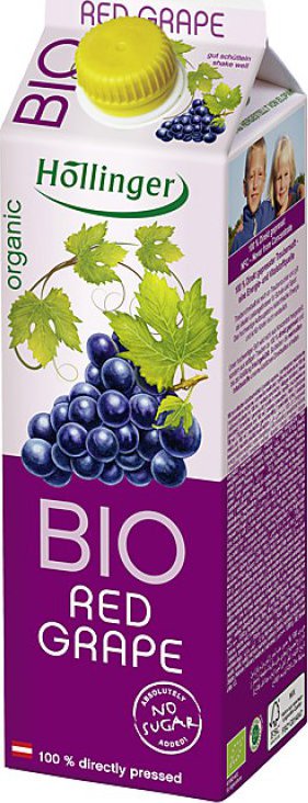 Hollinger Bio Džus červený hrozen 1 l od 95 Kč - Zbozi.cz