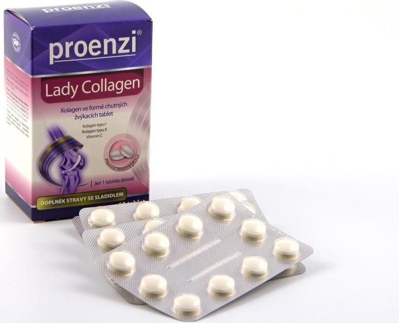 Recenze Proenzi Lady collagen 60 tablet - Zbozi.cz
