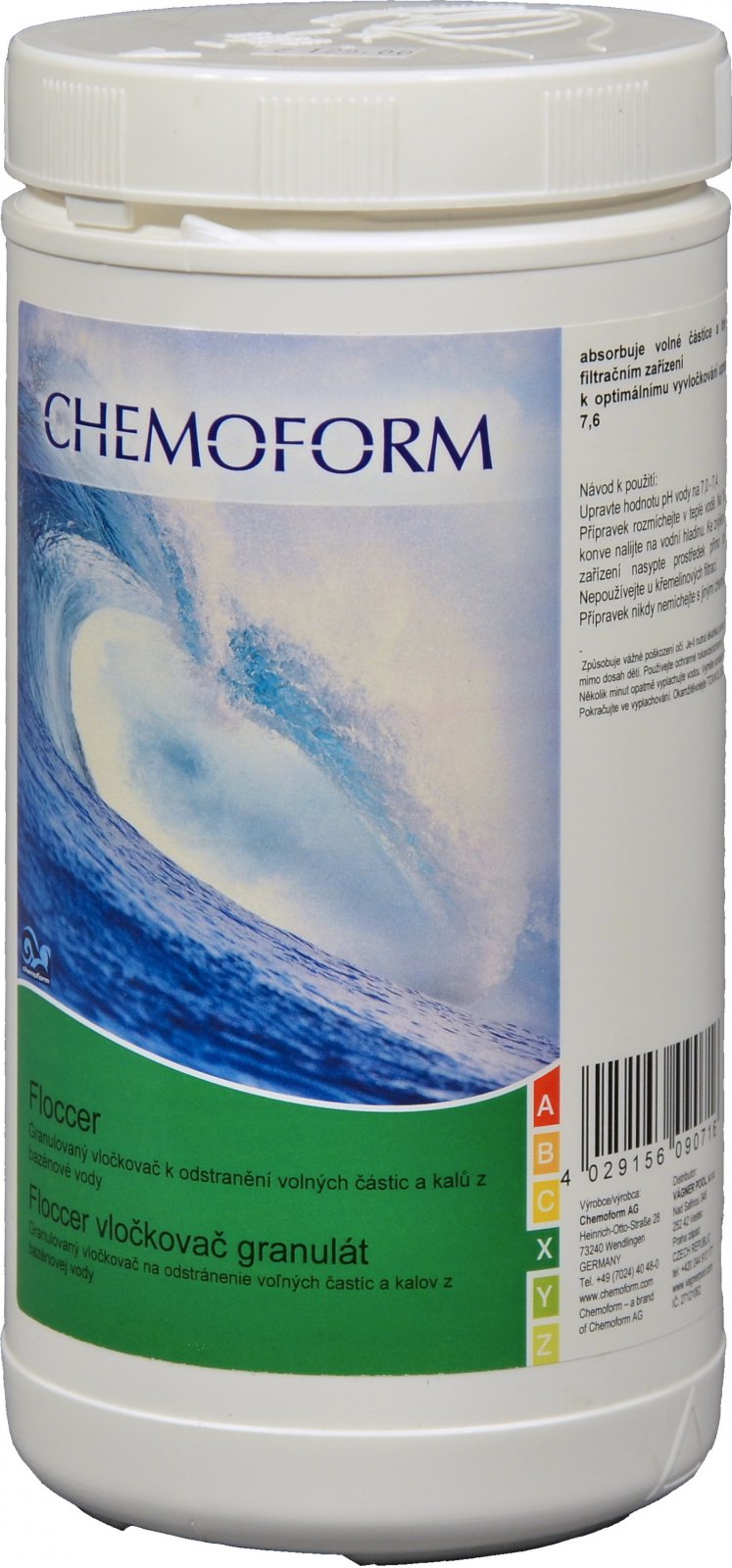 Chemoform Floccer vločkovač 1 kg od 130 Kč - Zbozi.cz