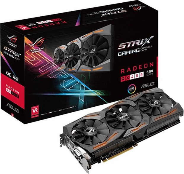 ASUS STRIX-RX480-8G-GAMING - Zbozi.cz