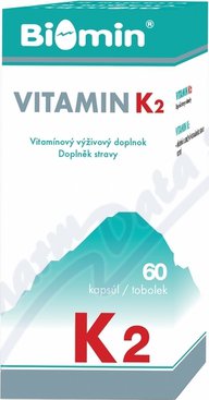 Biomin Vitamin K2 60 tobolek od 660 Kč - Zbozi.cz