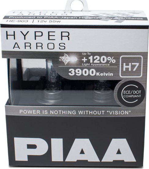 PIAA Hyper Arros autožárovky H7 12V 55W 3900K - Zbozi.cz