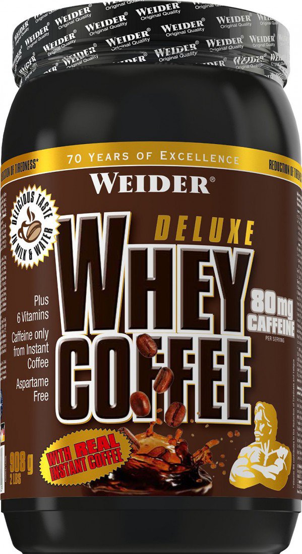 Weider Deluxe Whey Coffee 908 g - Zbozi.cz
