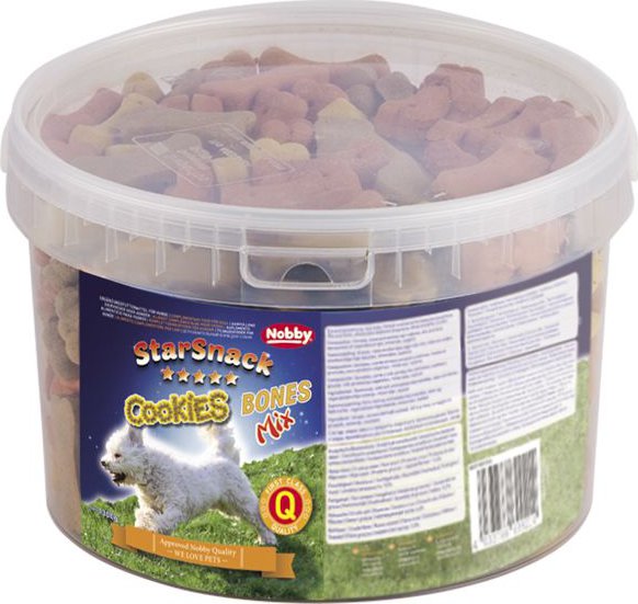 Nobby StarSnack Cookies Bones Mix 1,3 kg od 169 Kč - Zbozi.cz