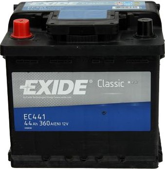 Exide Classic EC441 44Ah 12V 360A od 1 314 Kč - Zbozi.cz