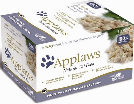 Applaws Cat Pot Multipack Chicken Selection 8 x 60 g od 183 Kč - Zbozi.cz